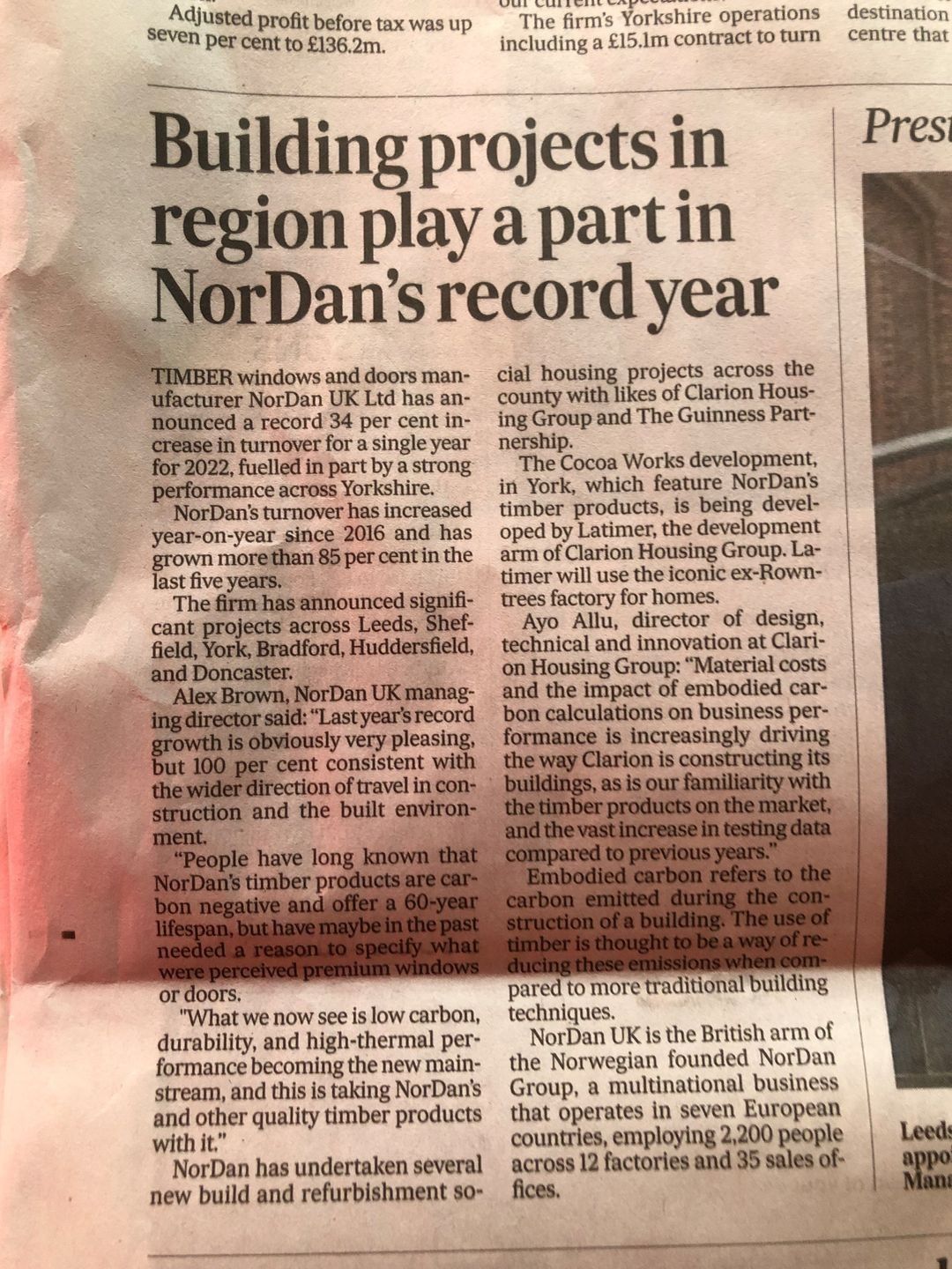 Frontier PR - NorDan UK